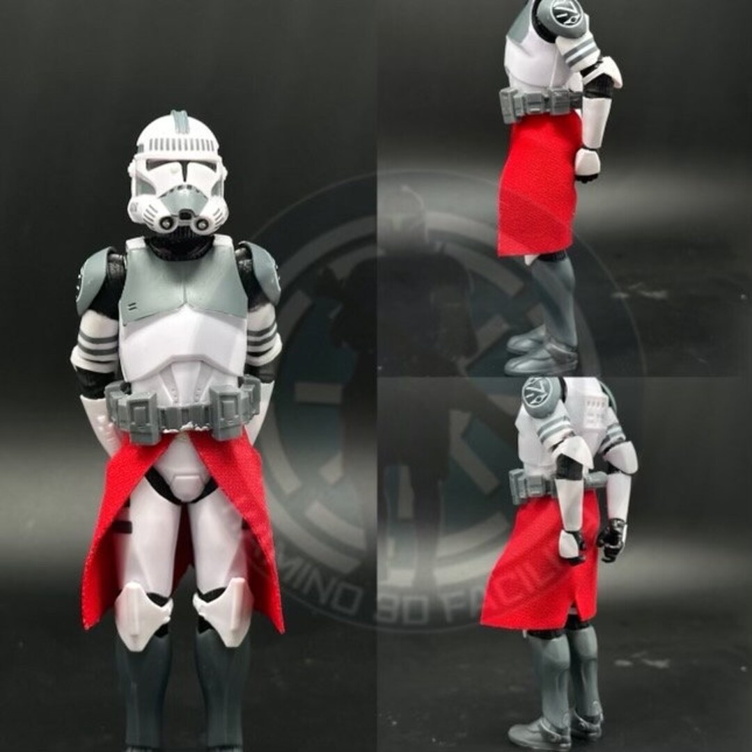 1:12 Custom Realistic Red Kama for Clone Trooper Black Series 6inch - Etsy