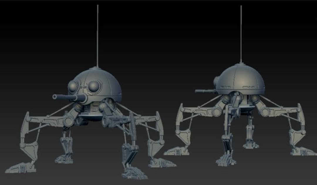 1:12 Dwarf Spider Droid DIY Kit Black Series 6” 1/12 - Etsy