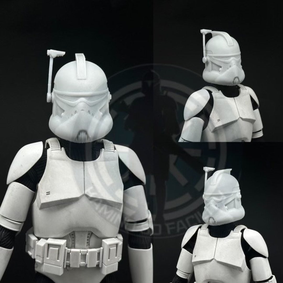 1:6 HT BARC ARC Clone Trooper Helmet for Custom 12in Figure - Etsy