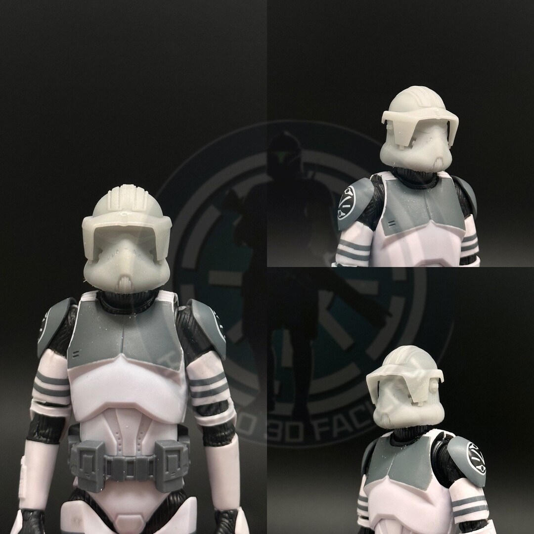 1:12 Recon Heavy Clone Trooper Helmet for Black Series 6inch - Etsy