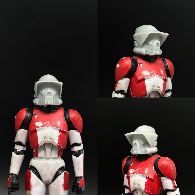1:12 Realistic ARF Clone Trooper Helmet for Black Series 6inch - Etsy