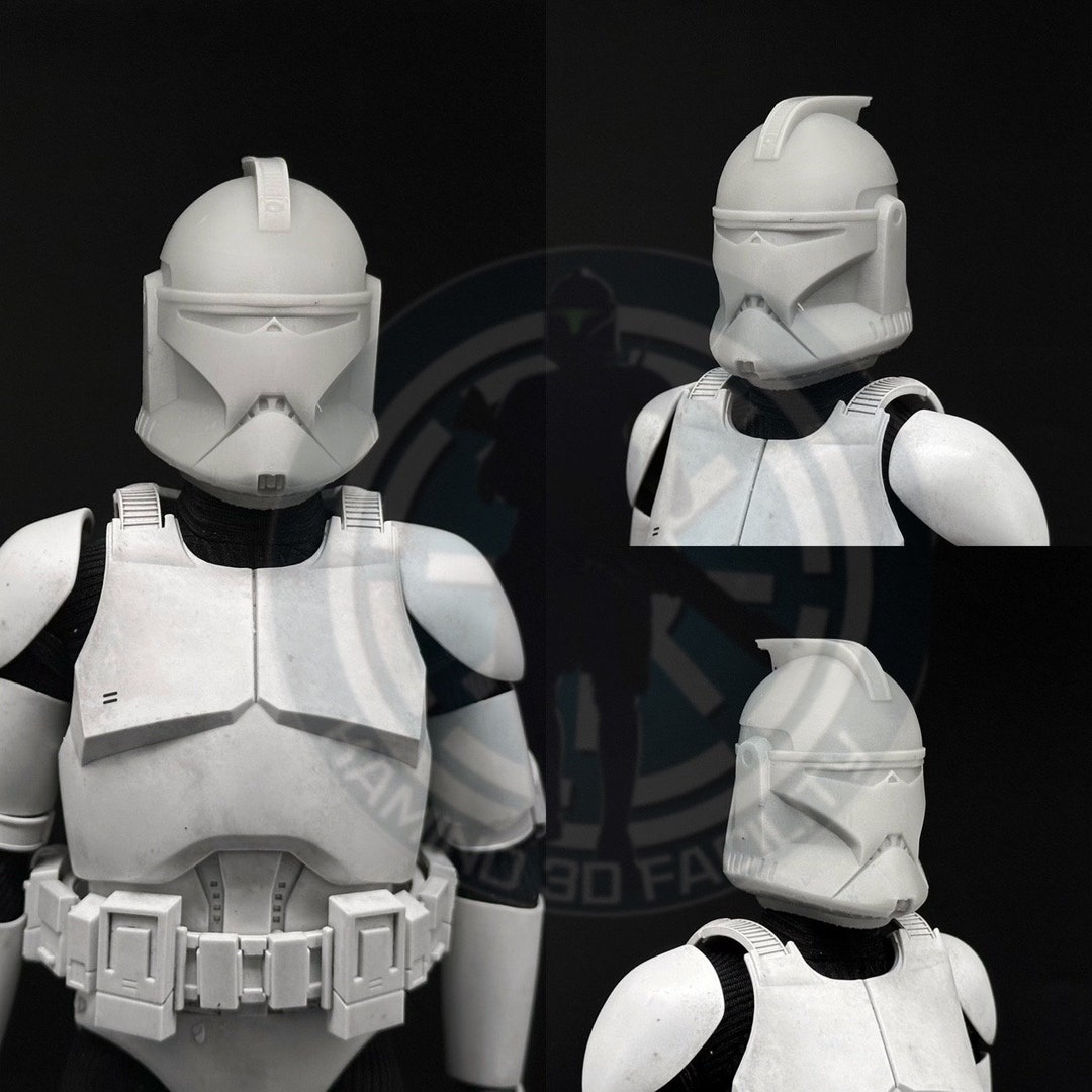 1:6 HT Phase One BARC Clone Trooper Helmet for Custom 12in Figure - Etsy