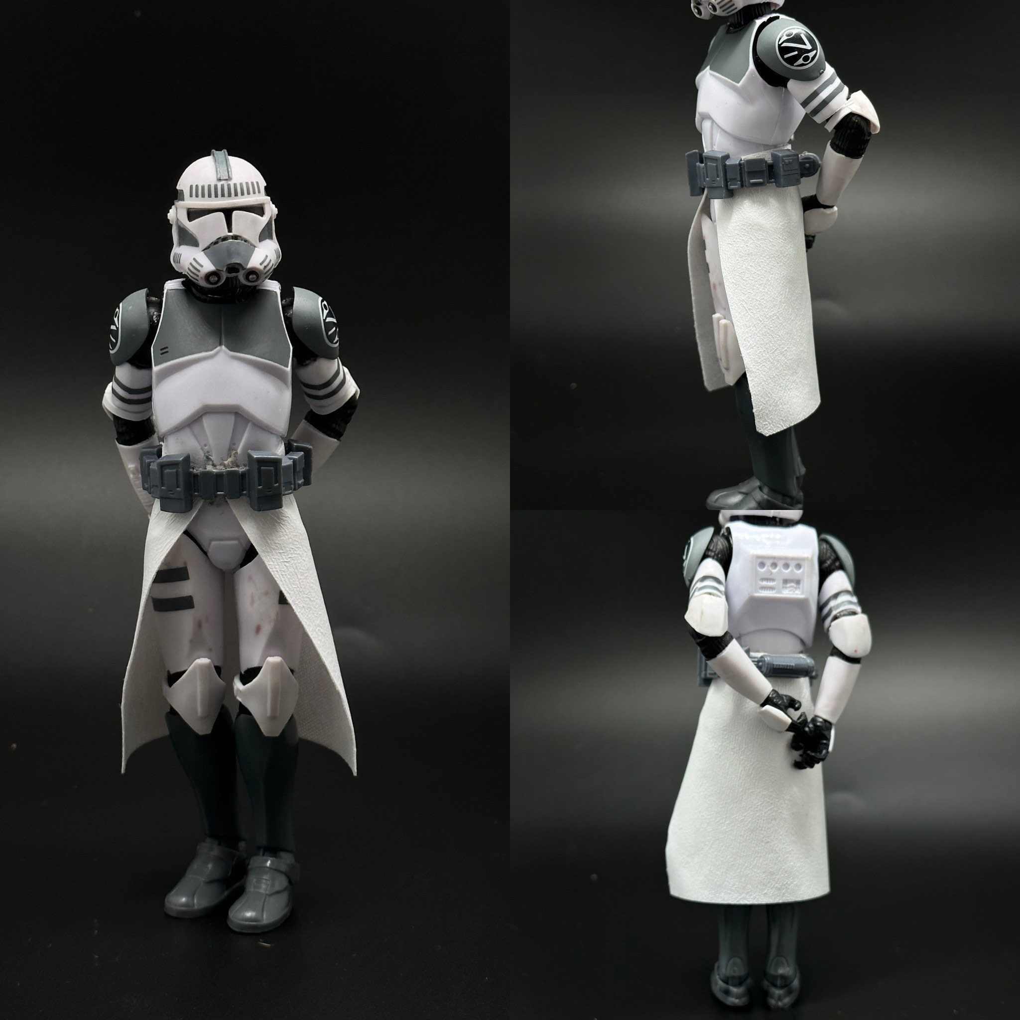 1:12 Custom Cold Assault Kama for Clone Trooper Black Series 6inch - Etsy