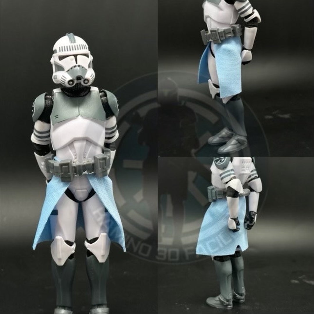1:12 Custom Realistic Sky Blue Kama for Clone Trooper Black Series ...