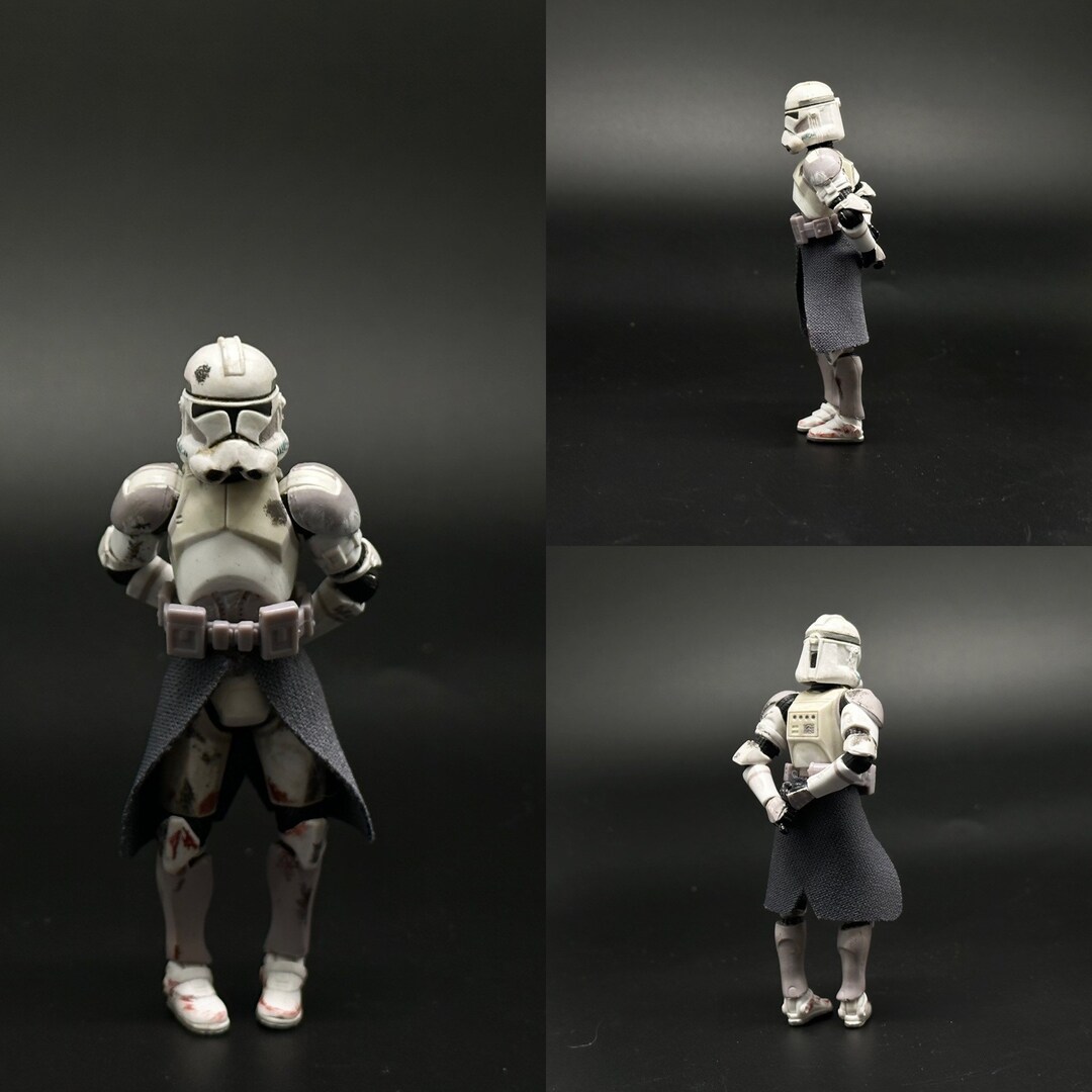 1:18 Custom Realistic Grey Kama for Clone Trooper 3.75 Inches - Etsy