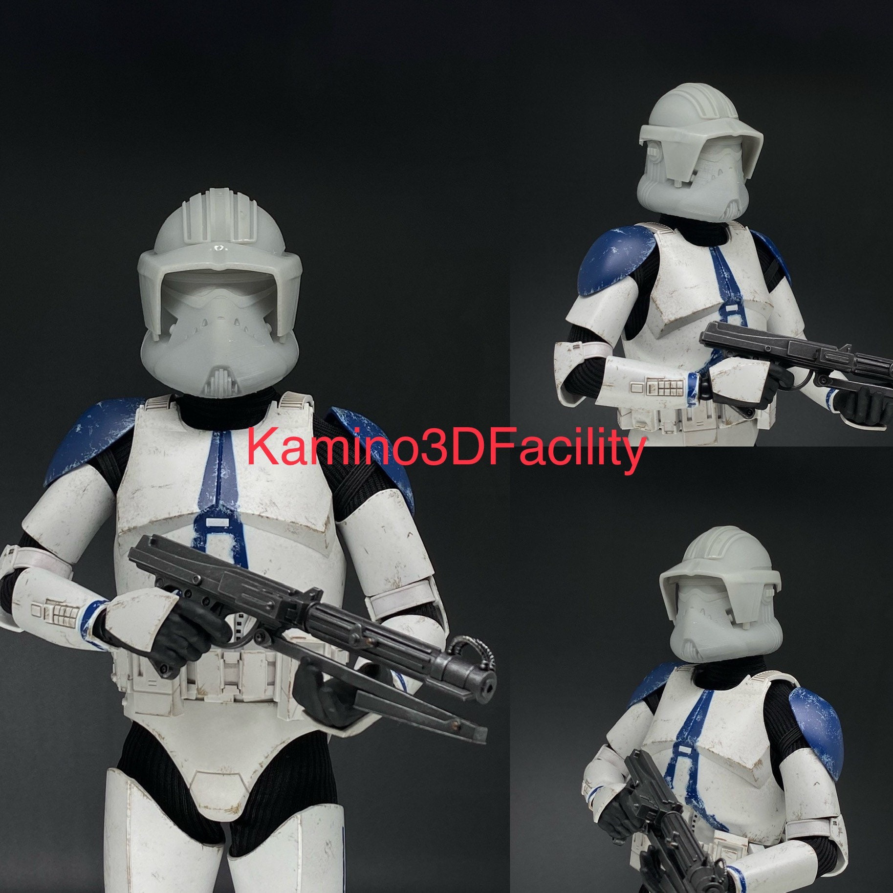 1:6 HT Recon Heavy Clone Trooper Helmet for Custom 12in Figure - Etsy