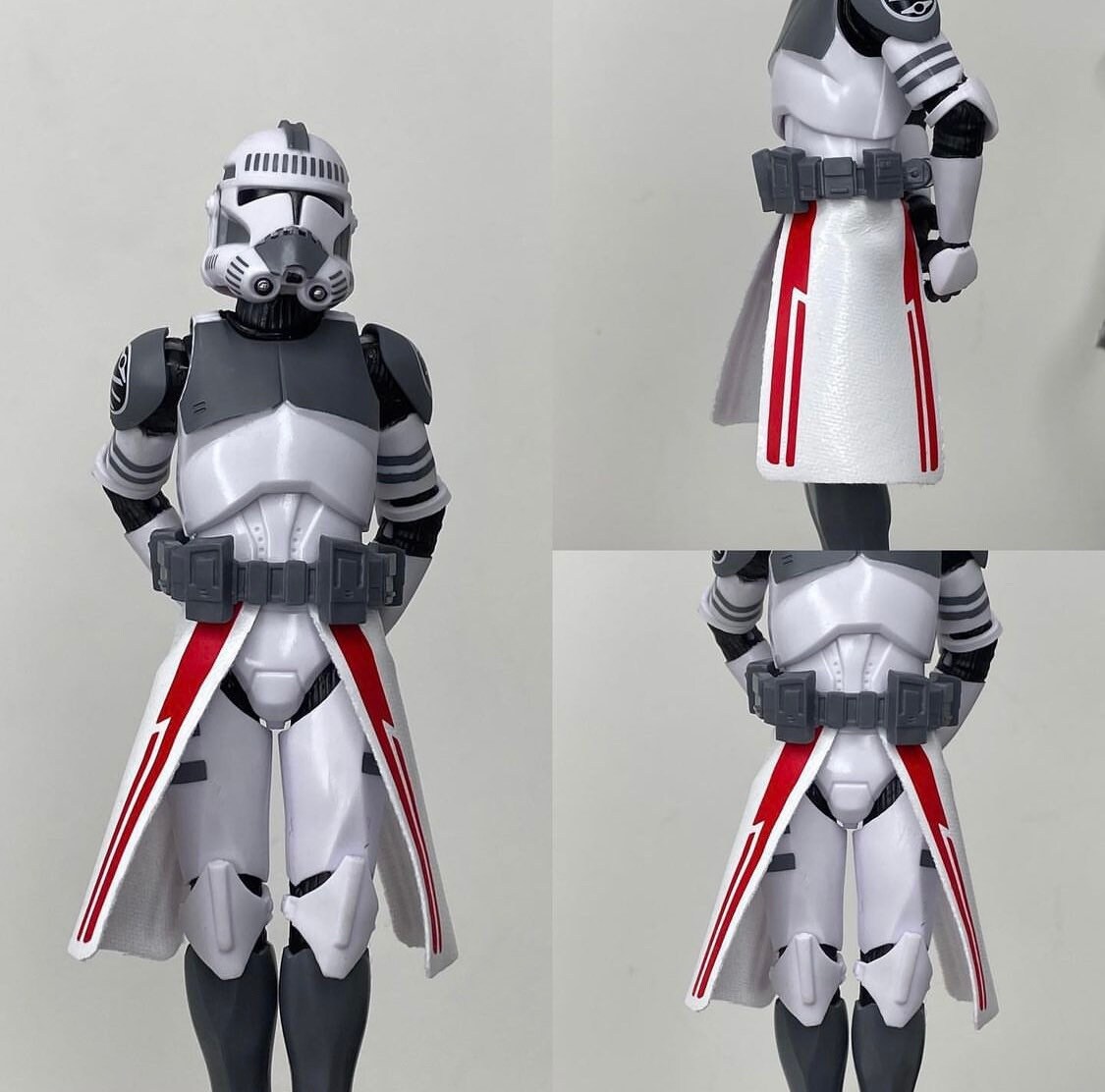1:12 Custom Commander Hound Kama for Clone Trooper Black Series 6inch ...
