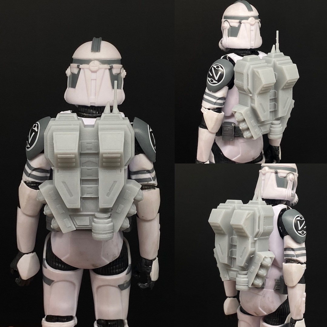 1:12 Havoc Trooper Backpack for Black Series 6inch - Etsy