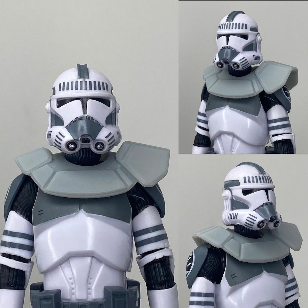 1:12 Realistic Captain Rex Pauldron for Black Series 6inch - Etsy