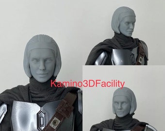 STAR EAGLE Custom 3D Printed Head Sculpt unfinished - Etsy