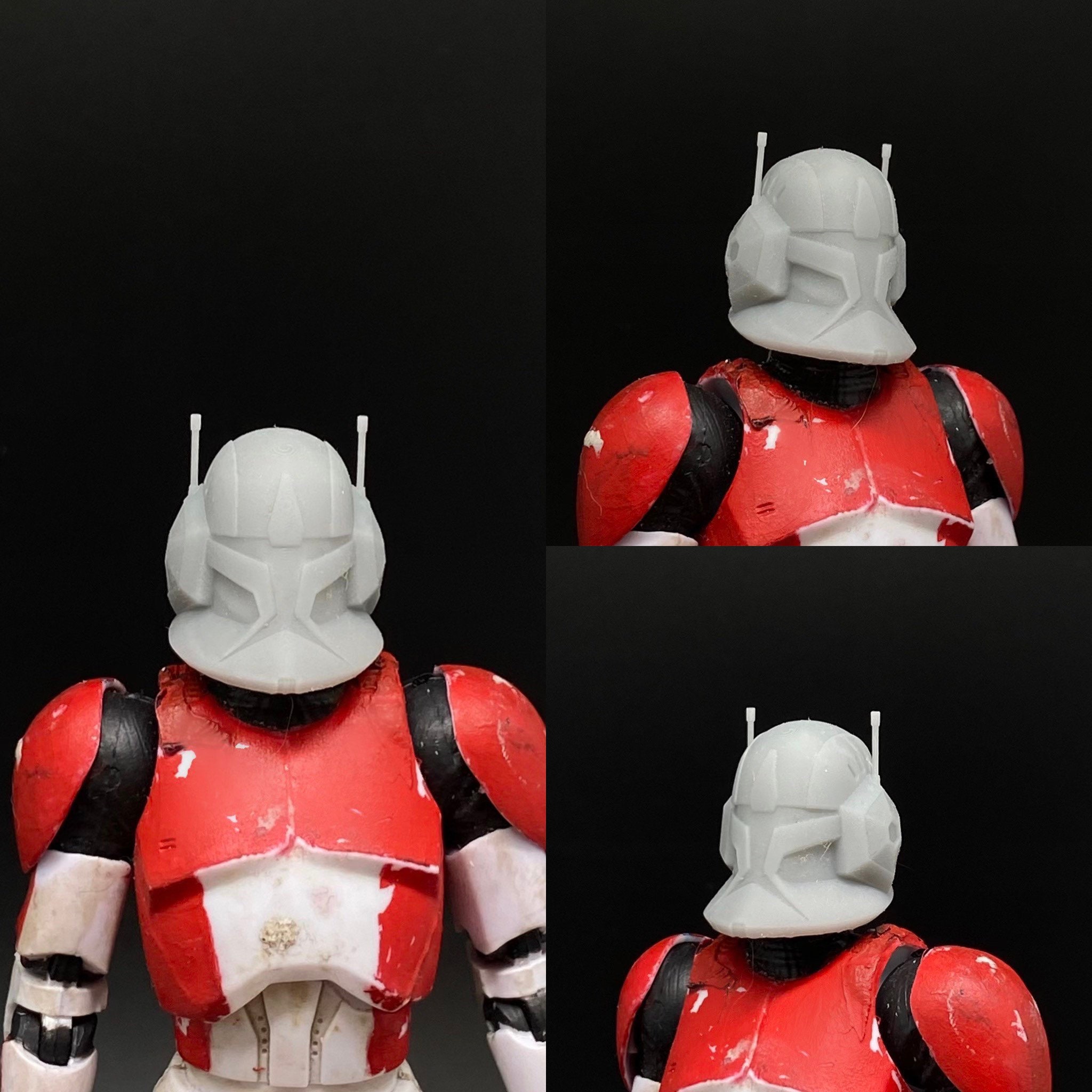 1:12 Commander Jet Animated Helmet for Black Series 6inch - Etsy