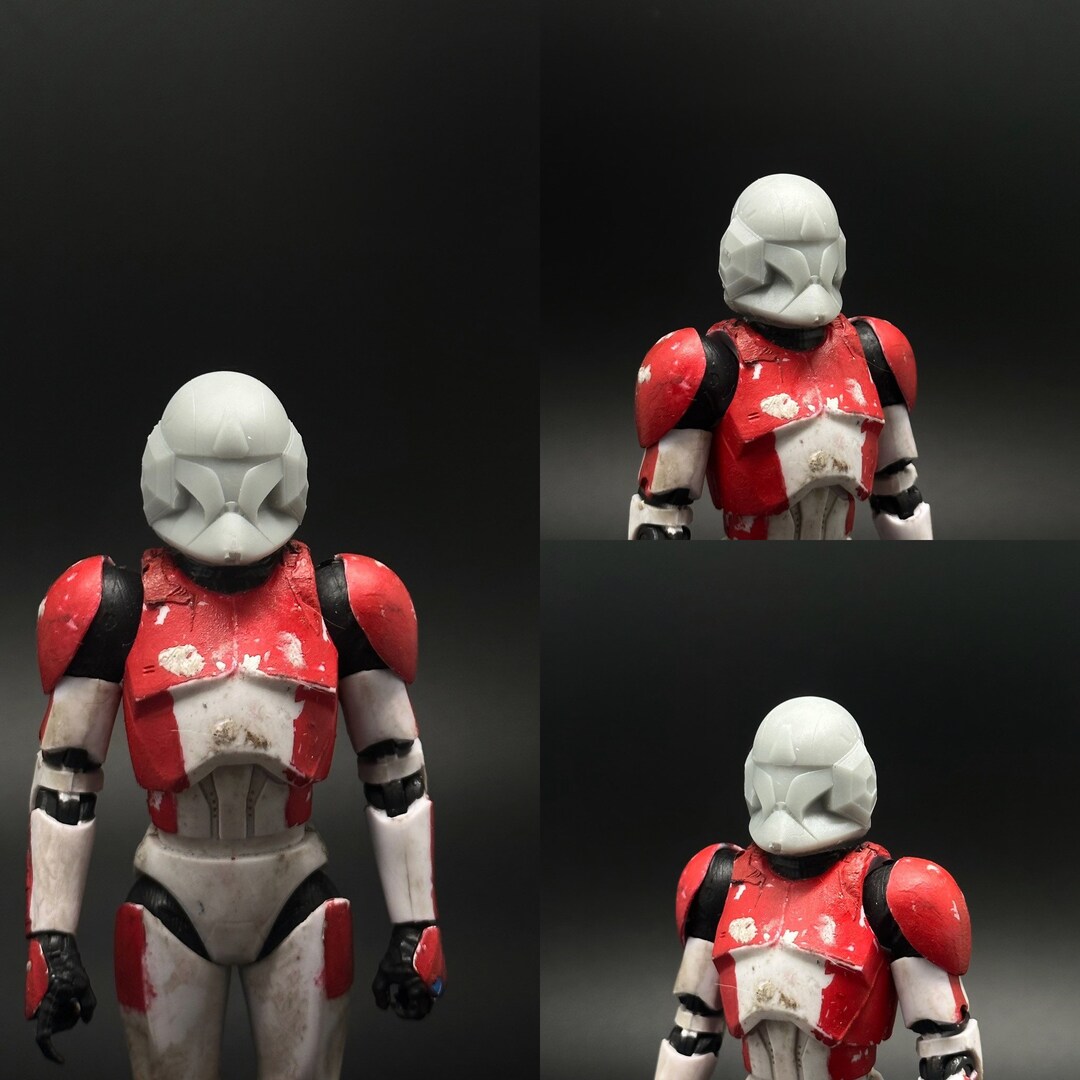 1:12 Spec Ops Clone Trooper Helmet for Black Series 6inch - Etsy