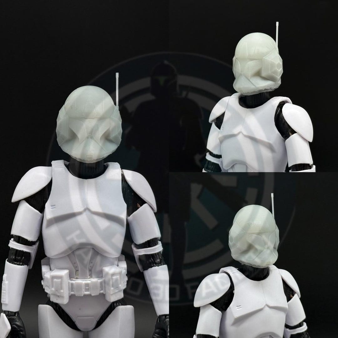 1:12 Spec Ops V2 Clone Trooper Helmet for Black Series 6inch - Etsy