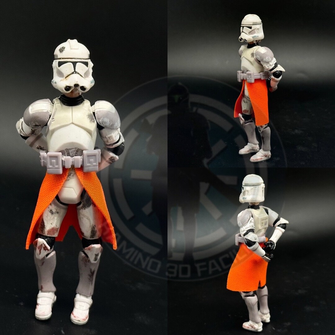 1:18 Custom Realistic Orange Kama for Clone Trooper 3.75 Inches - Etsy