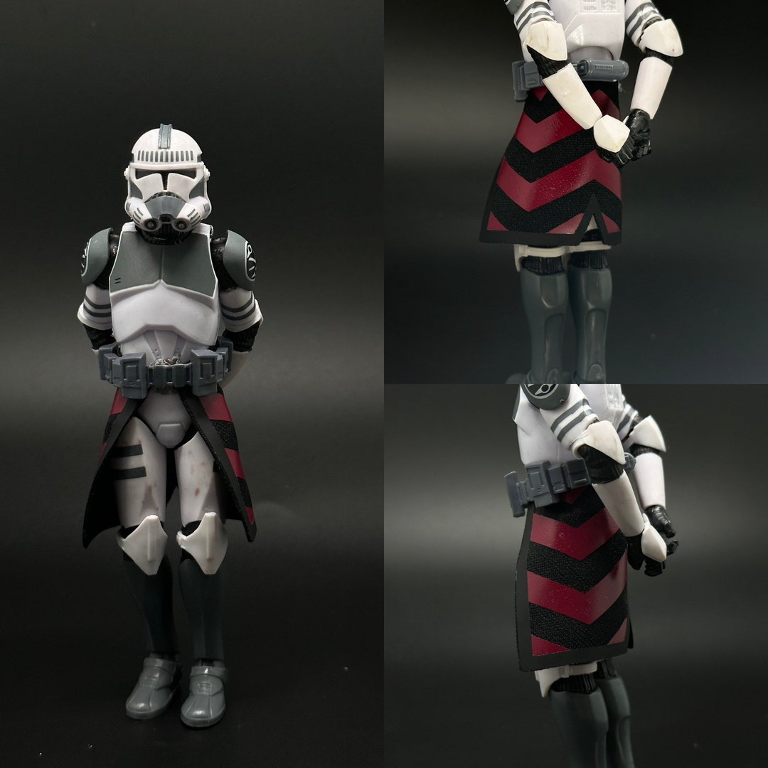 1:12 Custom Realistic ARC Colt Kama V2 for Clone Trooper Black Series ...