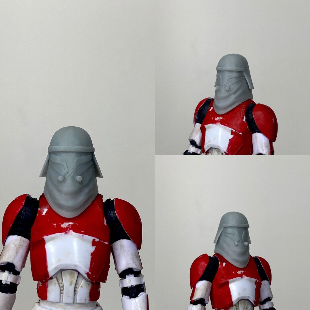 1:12 Clone Cold Assault Trooper Helmet for Black Series 6inch - Etsy