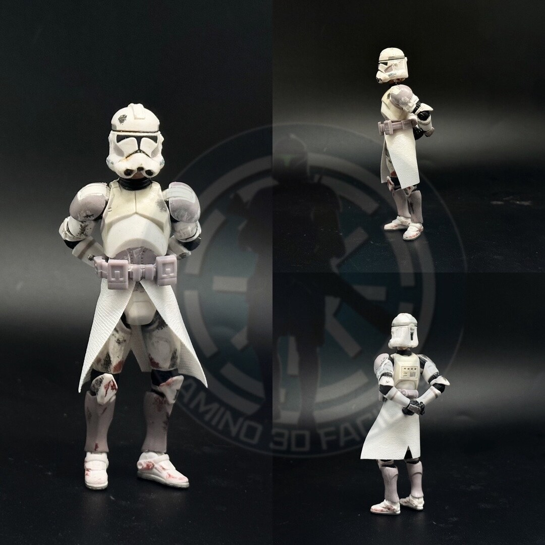 1:18 Custom Realistic White Kama for Clone Trooper 3.75 Inches - Etsy