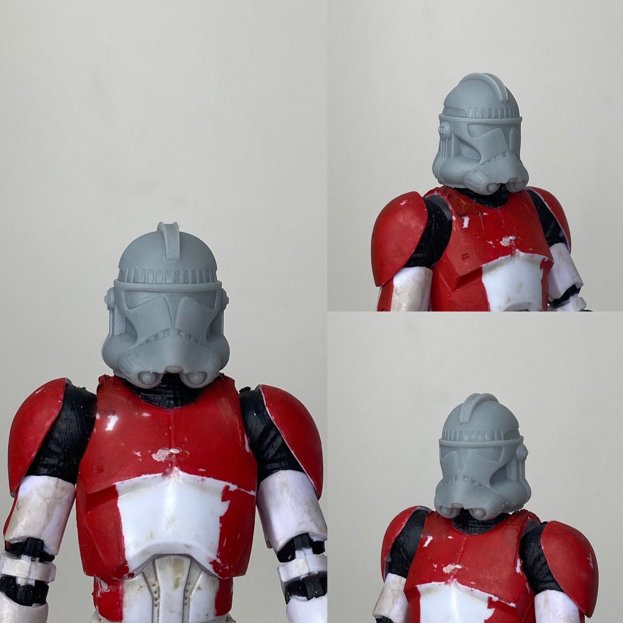 1:12 Shock Clone Trooper Helmet for Black Series 6inch - Etsy