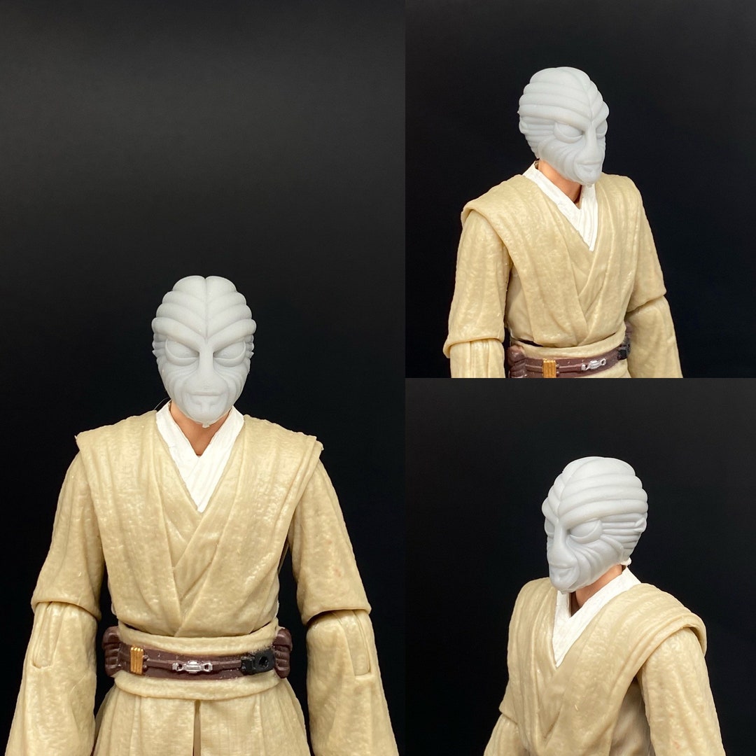 1:12 Halsey Jedi Master Head Sculpt Custom for Black Series - Etsy