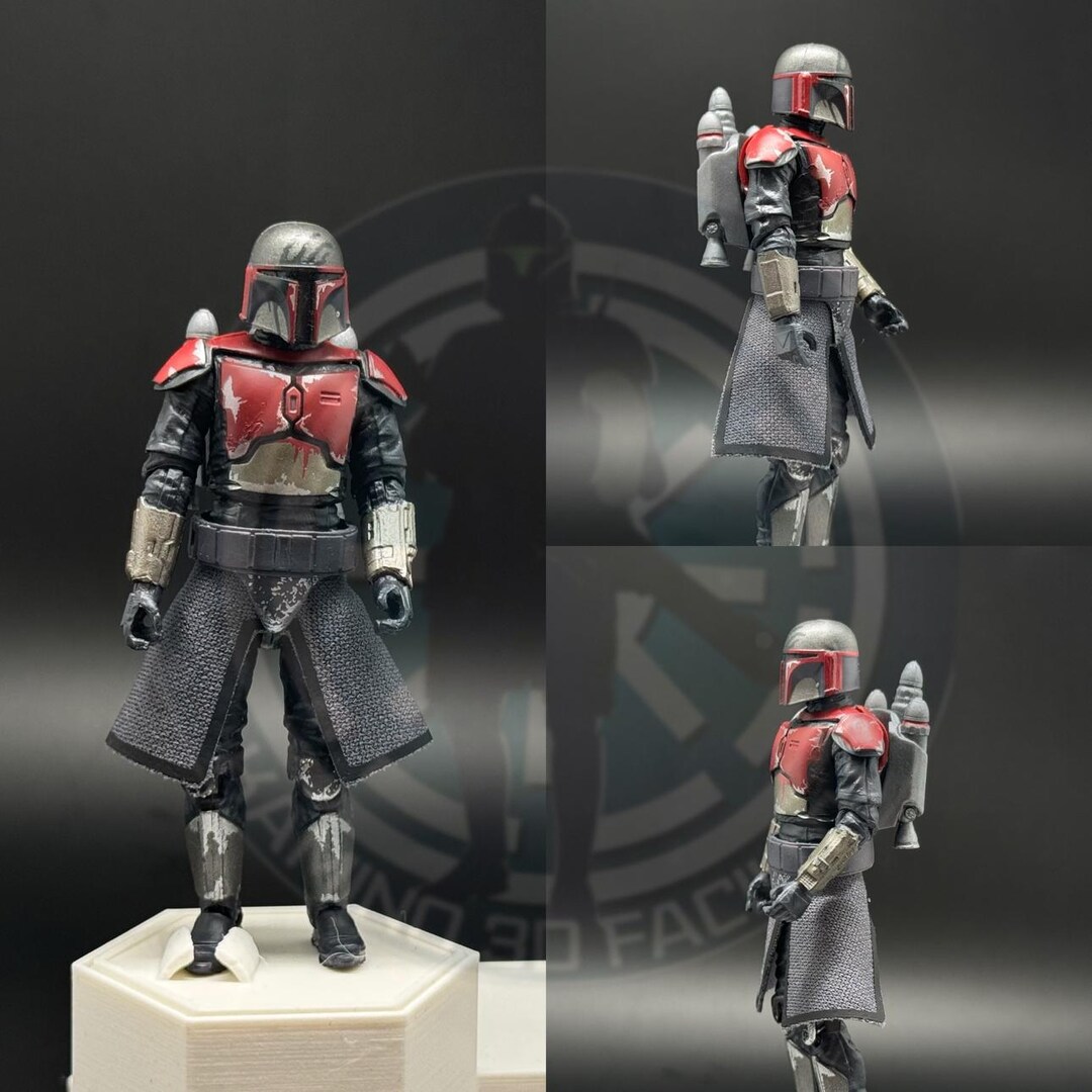 1:18 Mando Grey and Black Kama for Clone Trooper 3.75 Inches - Etsy