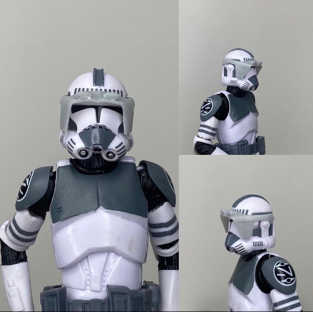 1:12 Commander Cody Animated Visor for Black Series 6inch - Etsy