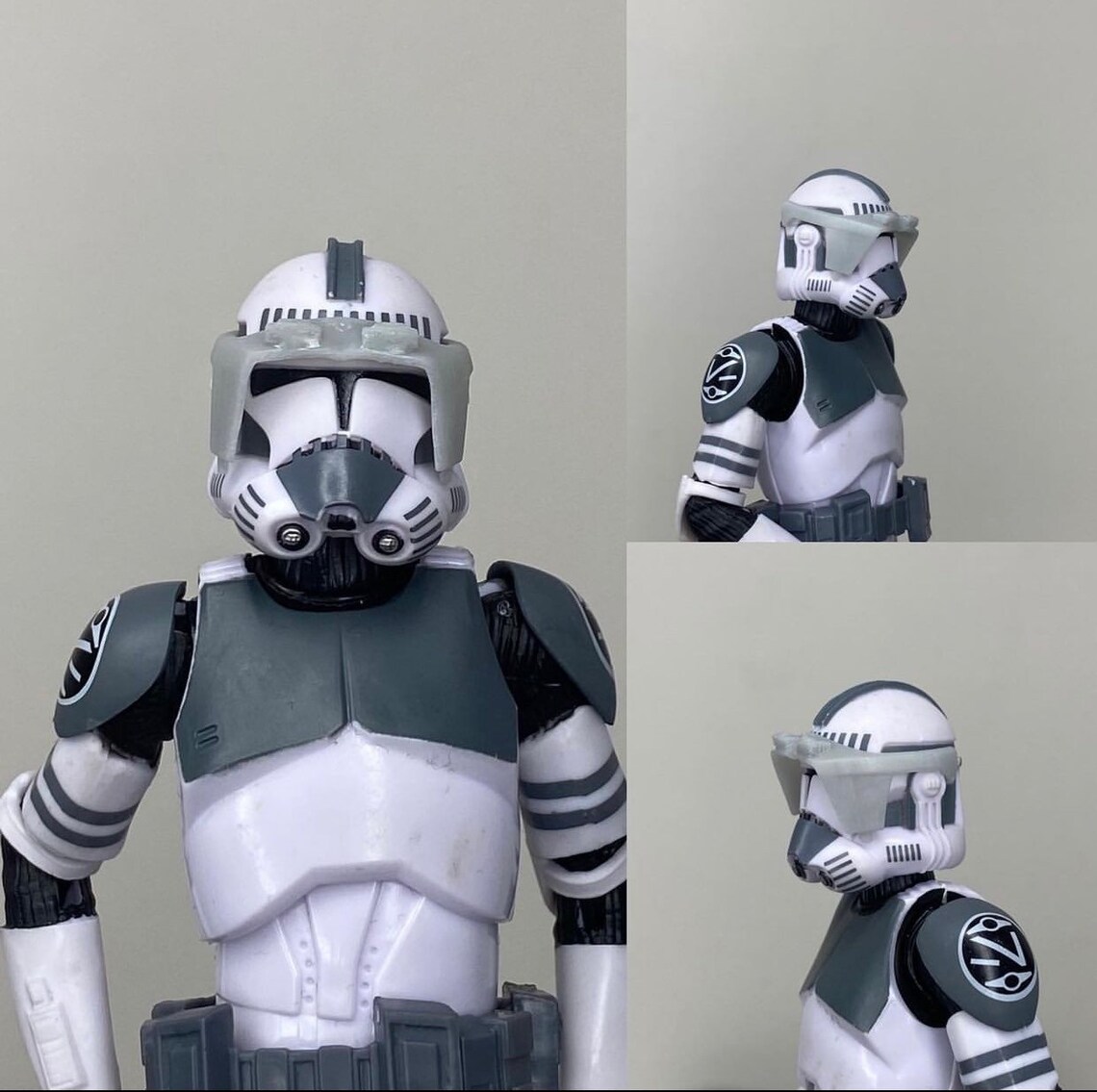 1:12 Commander Cody Animated Visor for Black Series 6inch - Etsy