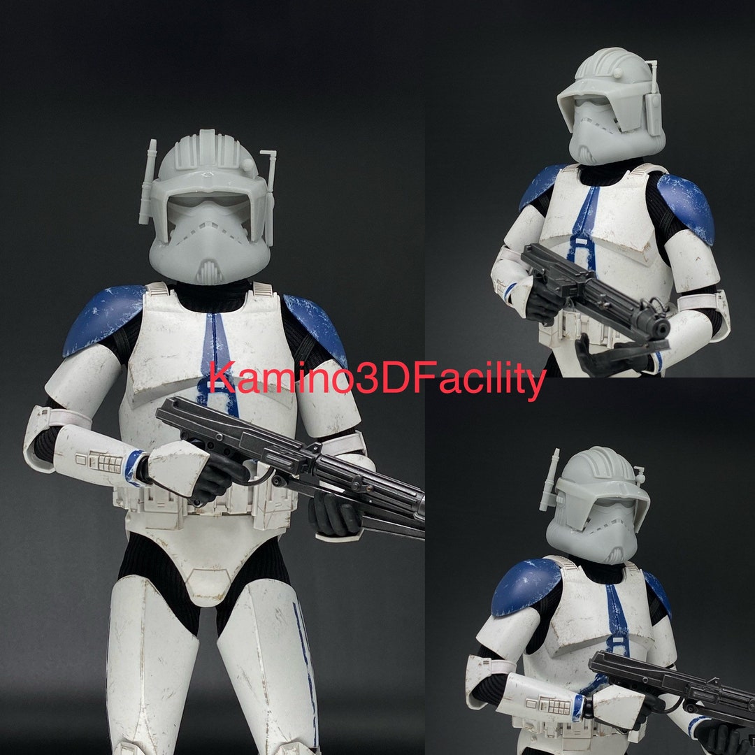 1:6 HT Commander V Clone Trooper Helmet for Custom 12in Figure - Etsy