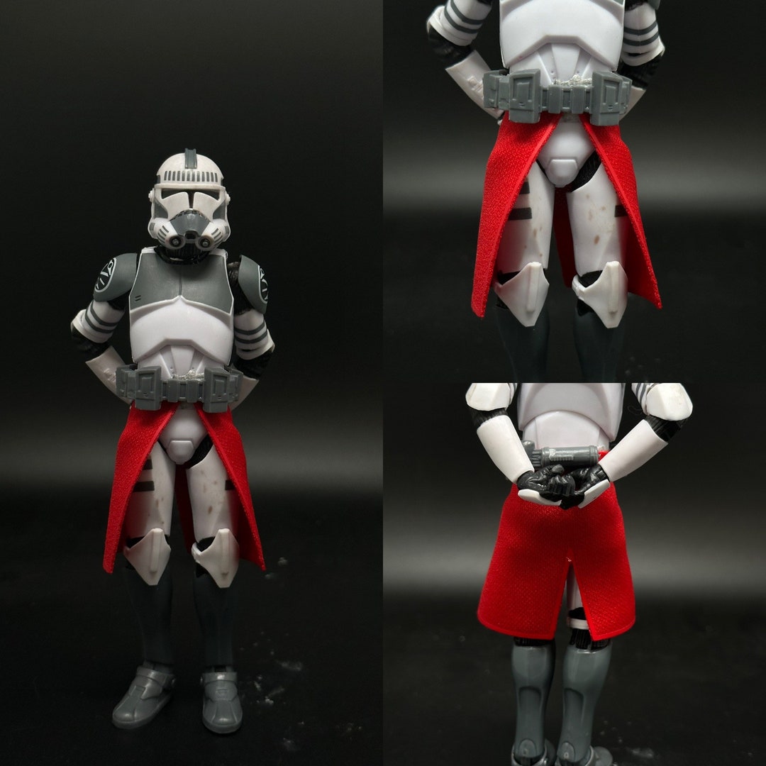 1:12 Realistic Red Kama for Clone Trooper Black Series 6inch - Etsy