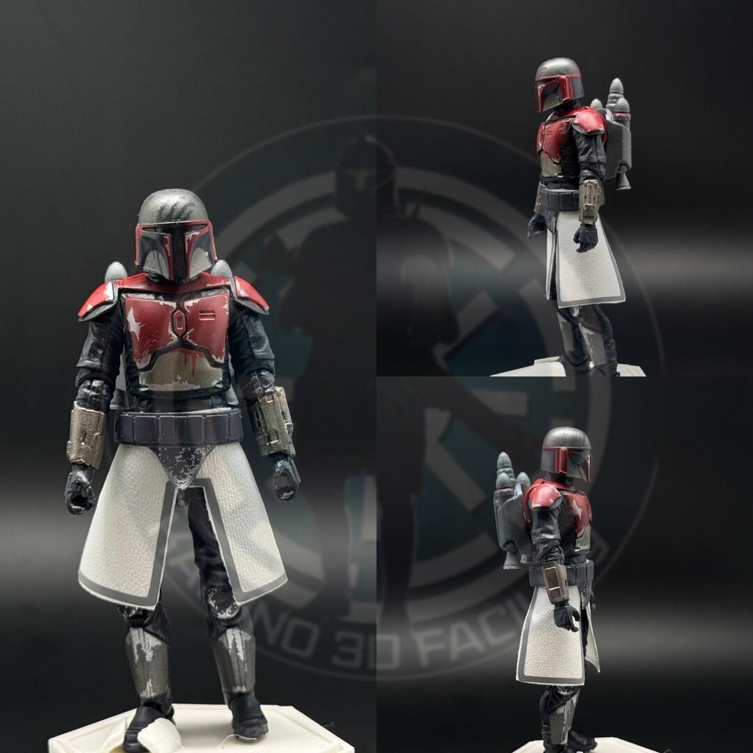 1:18 Mando White and Grey Kama for Clone Trooper 3.75 Inches - Etsy