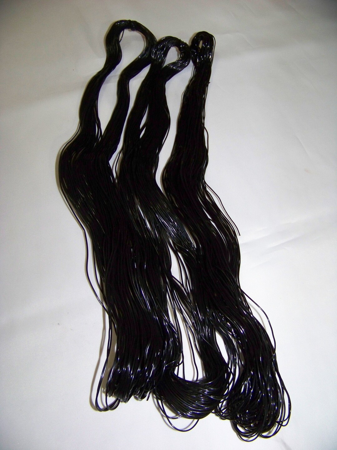BUY 3 GET 1 FREE! Bundles of African Rubber Hair Thread 75-85 Single ...