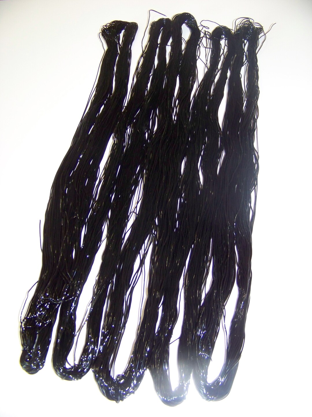 BUY 6 GET 1 FREE! Bundles of African Rubber Hair Thread for Threading ...