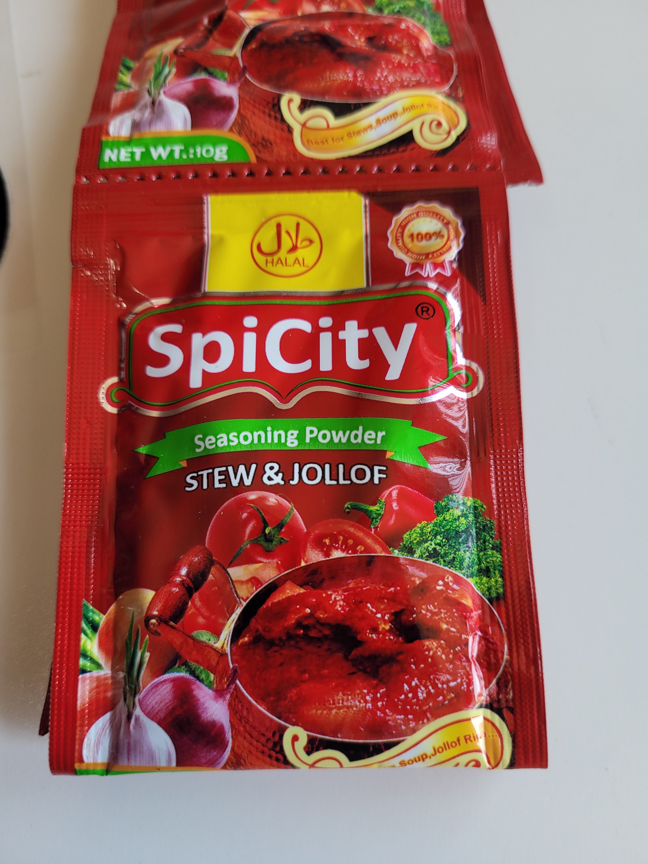 Spicity Stew & Jollof Rice Seasoning 5 Packs - Etsy