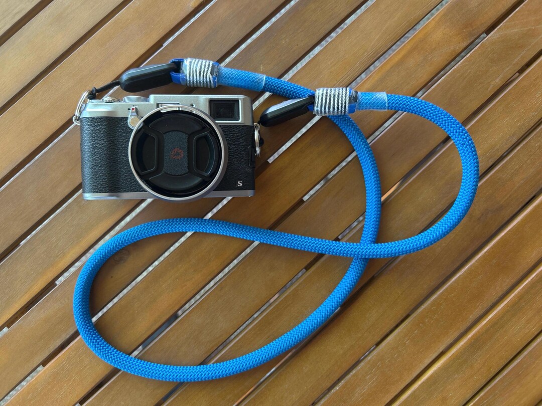Camera Leash. @45" Blue With Quick Release Ends. - Etsy