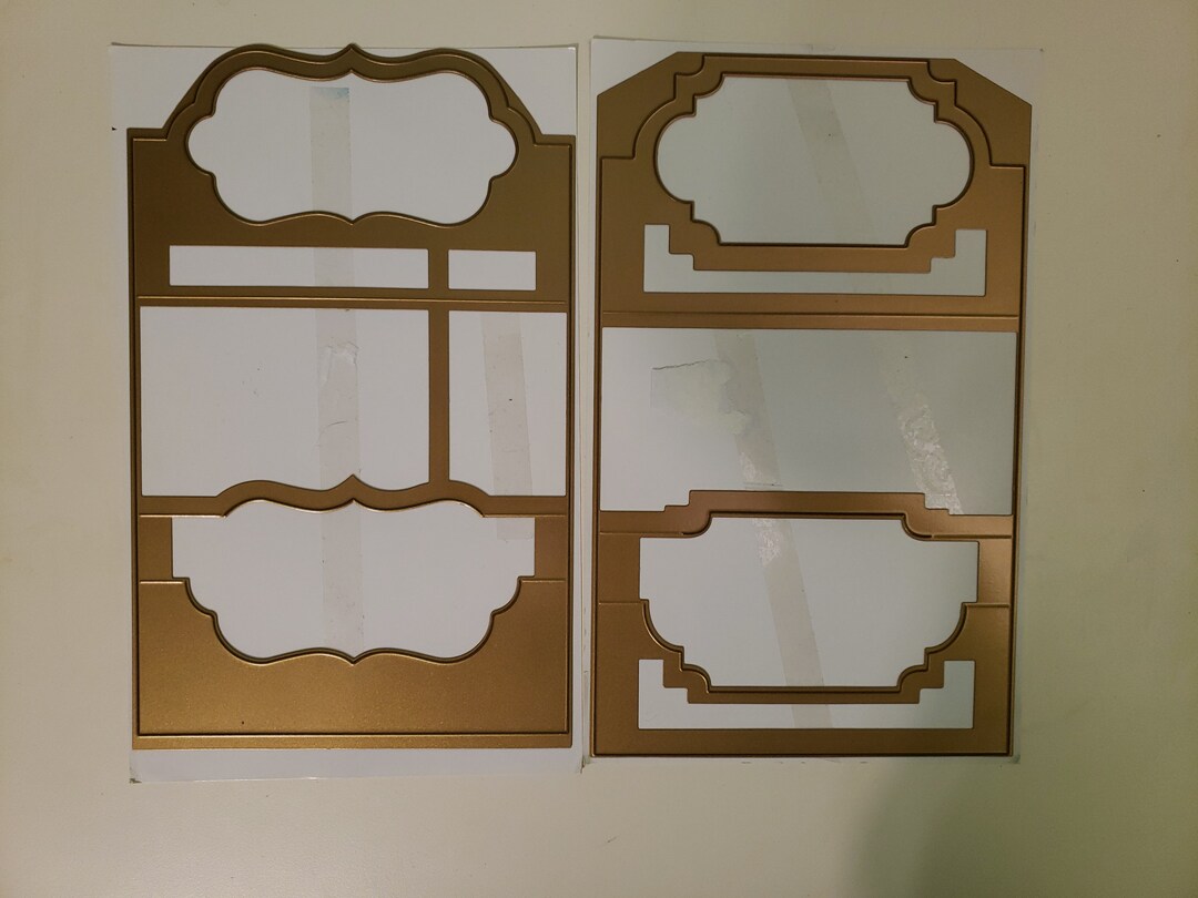Anna Griffin Die Frames 2 Pieces 9.5 X 6 - Etsy