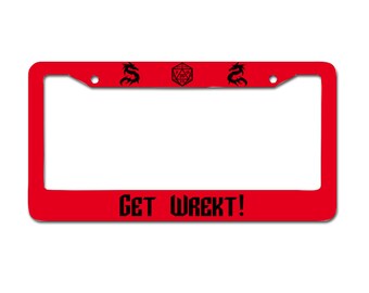 Dungeons and Dragons License Plate - Etsy