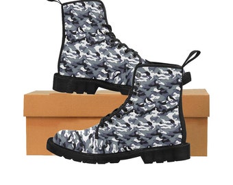 Canvas Work Boots | Etsy