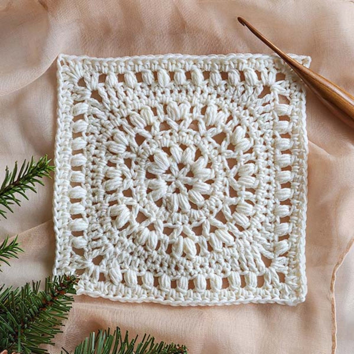 Crochet Square Pattern PDF, Crochet Square Patterns, Crochet Afghan ...