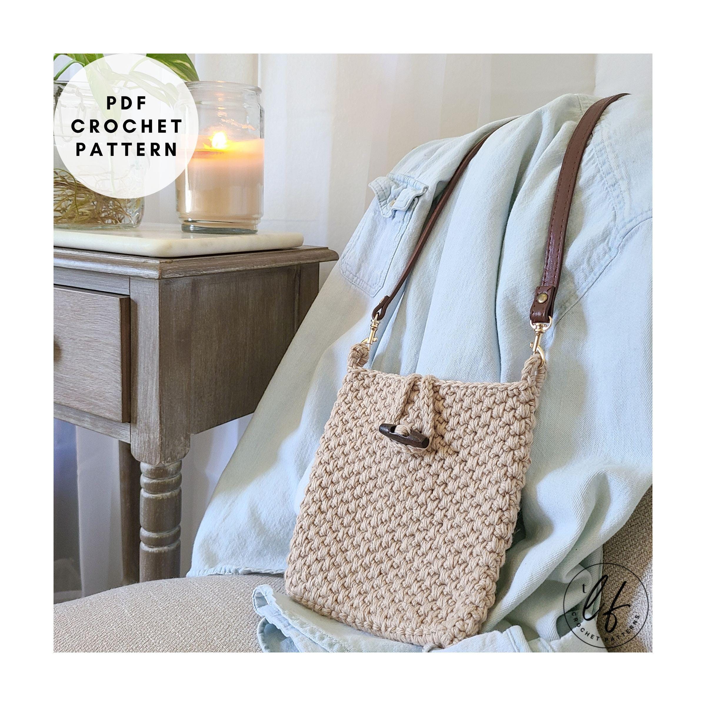 Crochet Crossbody Bag Pattern PDF, Make Your Own Small and Stylish ...