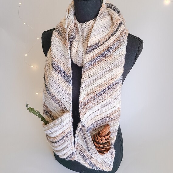 Scarf With Pockets Crochet Pattern 24 Free Crochet Pocket Shawls And