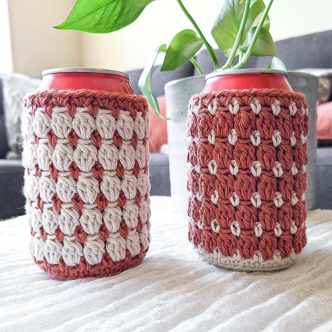 Crochet Can Cozy Pattern PDF Crochet Can Sleeve Pattern - Etsy