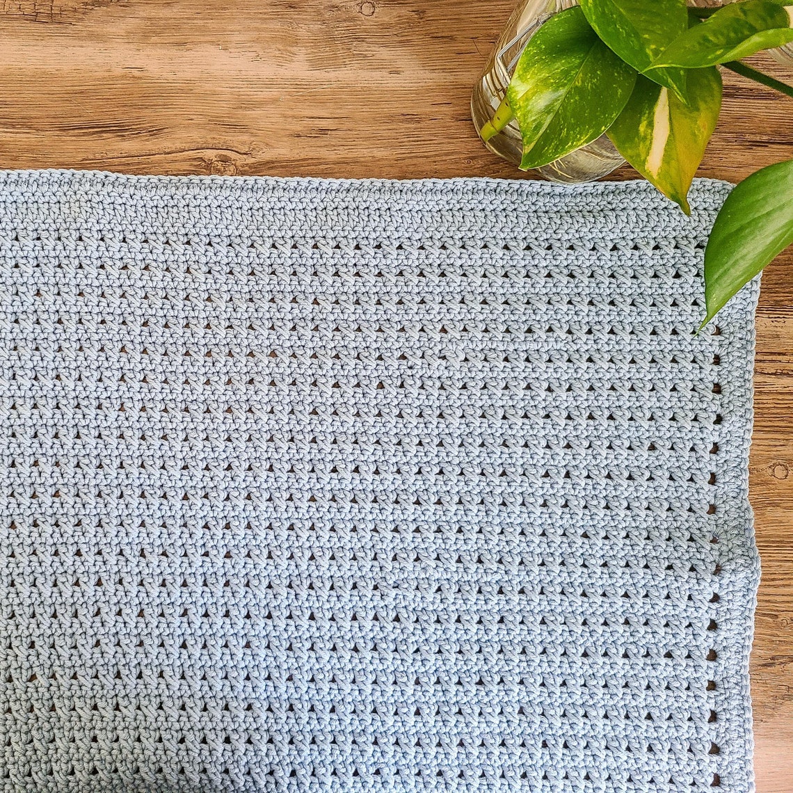 Crossed Double Crochet Baby Blanket Pattern PDF Crochet Baby - Etsy