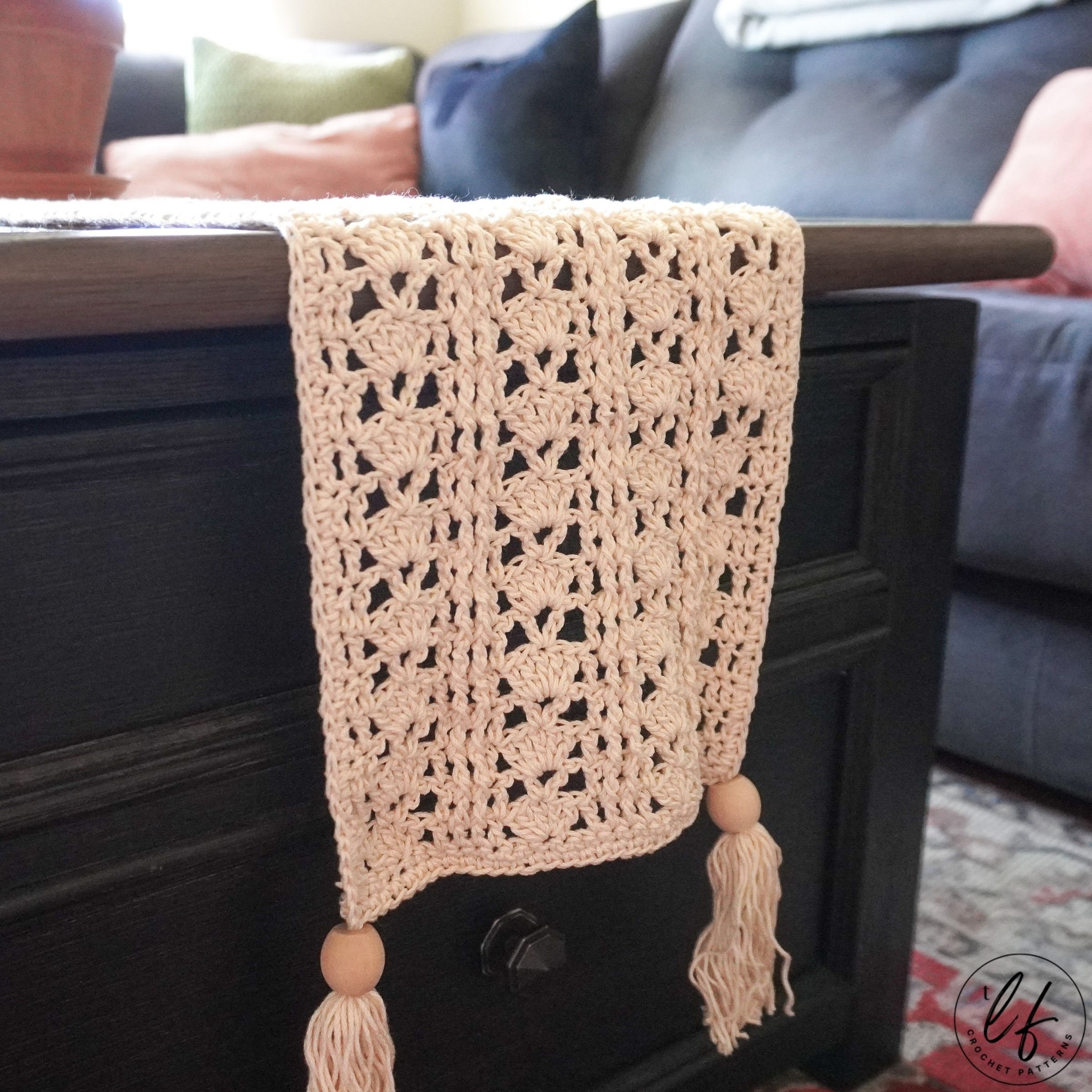 Crochet Table Runner Pattern PDF, Crochet Home Decor, Crochet Table ...
