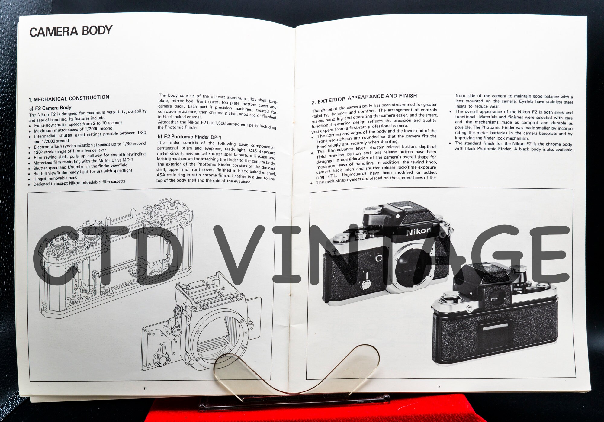 NIKON F2 PROFILE Introductory Brochure Very RARE Reduced - Etsy