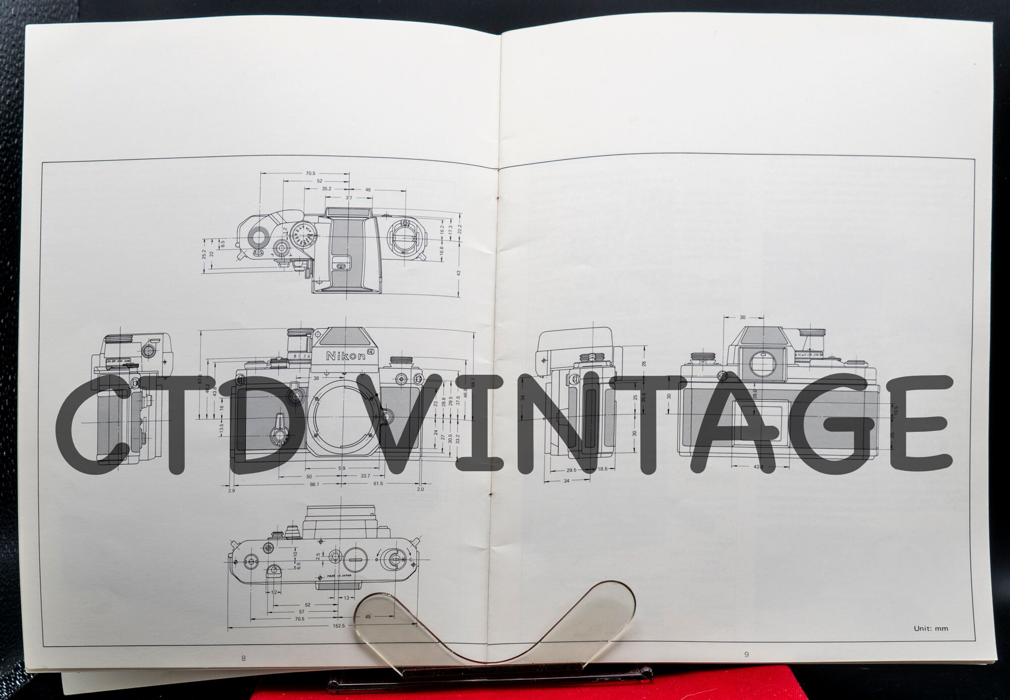 NIKON F2 PROFILE Introductory Brochure Very RARE Reduced - Etsy