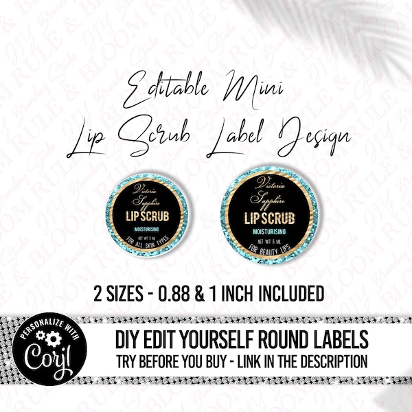 Lip Balm Labels - Etsy