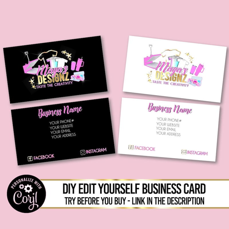 Business Card Design - Etsy