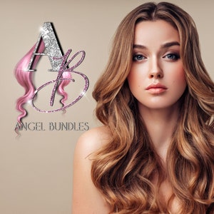 Glam Glitter Hair Extension Logo, DIY Wig Design - Etsy