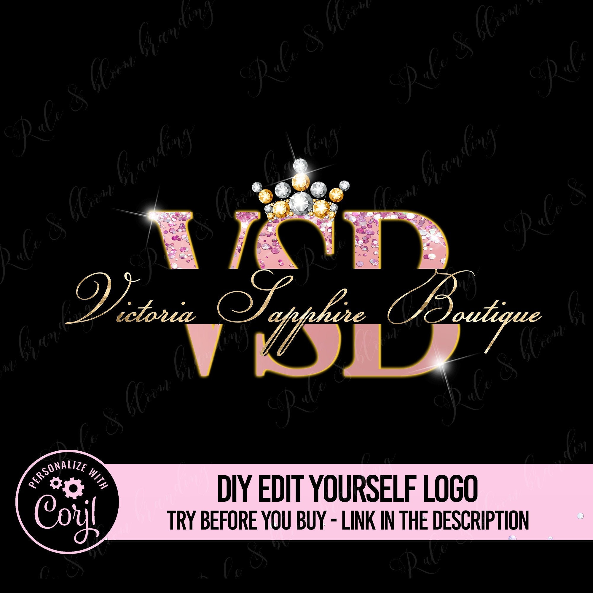 DIY logo template Boutique Logo Design Paper Graphic Design etna.com.pe