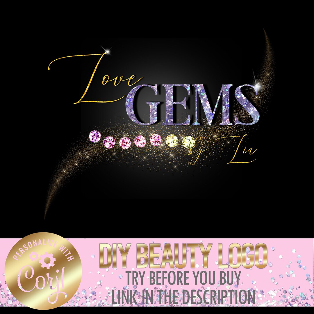 Jewelry Store Logo, Diamond Logo, Jewelry Logo - Etsy