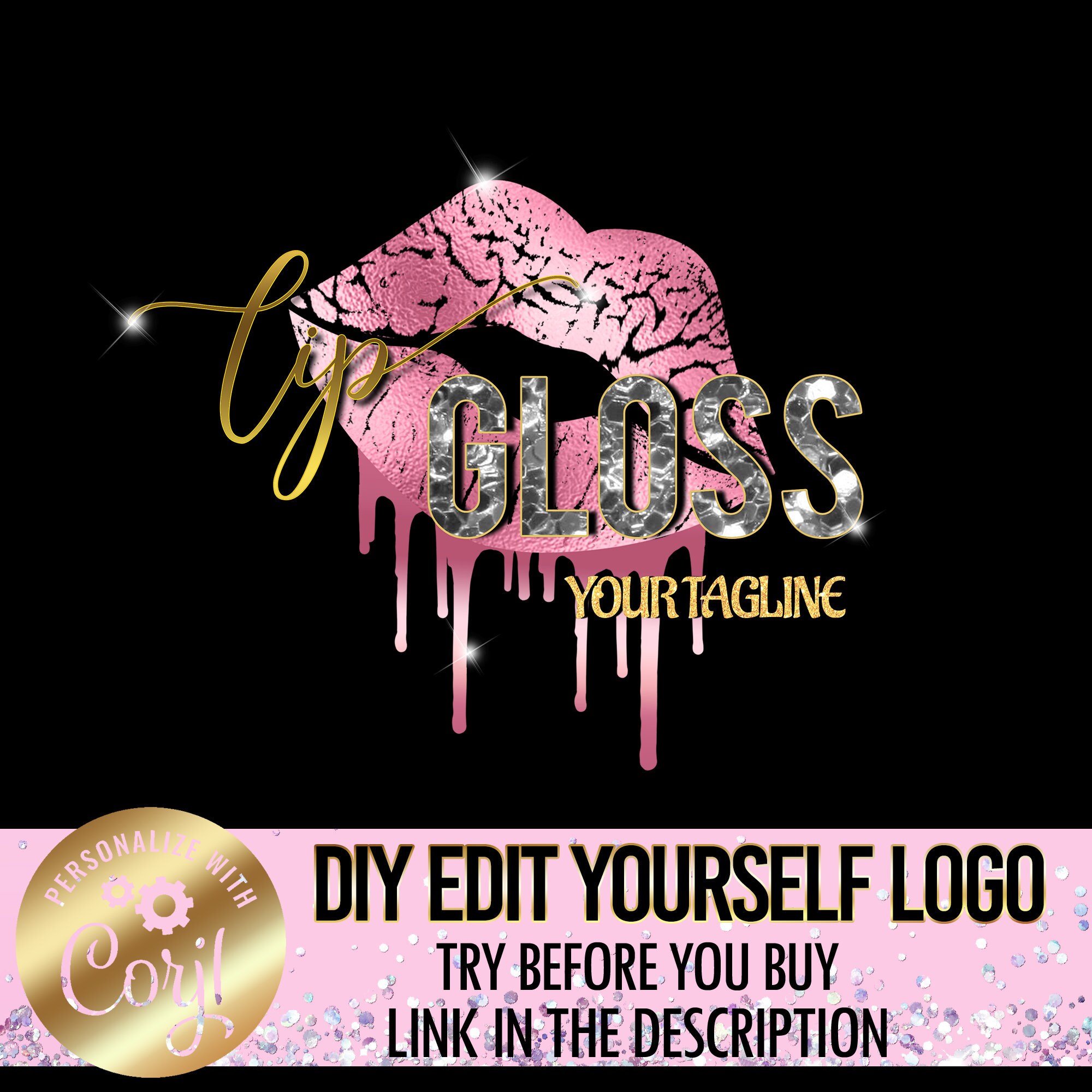 Lipgloss Logo Lip Gloss Logo Beauty Logo Design Etsy lipgloss-logo-lip-gloss-logo-beauty-logo-design-etsy
